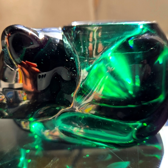 Indiana Glass | Accents | Indiana Glass Sleeping Kitty Cat Votive ...